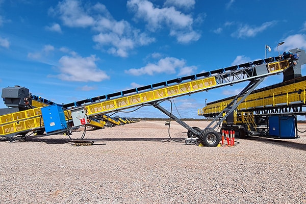 Comprehensive Conveyor System for a Gold Ore Heap Leach Project